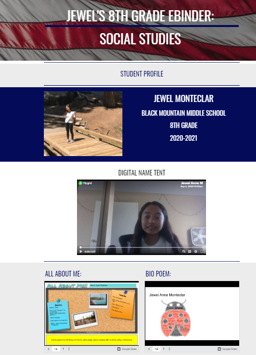 eBinders, eNotebooks, and ePortfolios with Google Sites: Students ...
