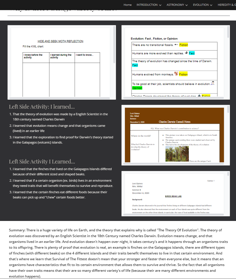 eBinders, eNotebooks, and ePortfolios with Google Sites: Students ...